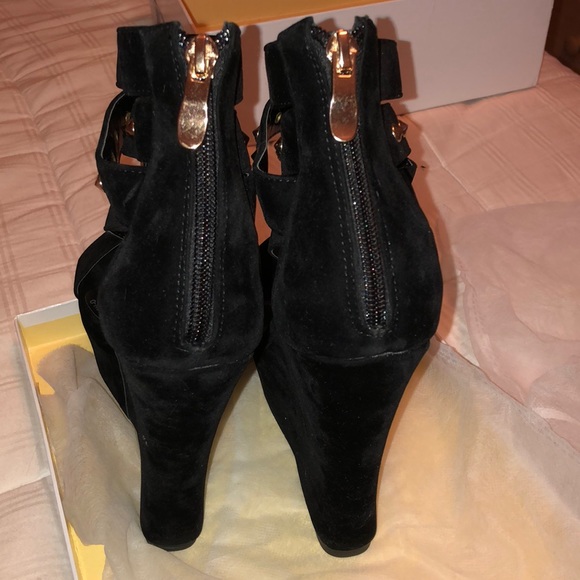 Shoes | Very Sexy Black High Wedges | Poshmark